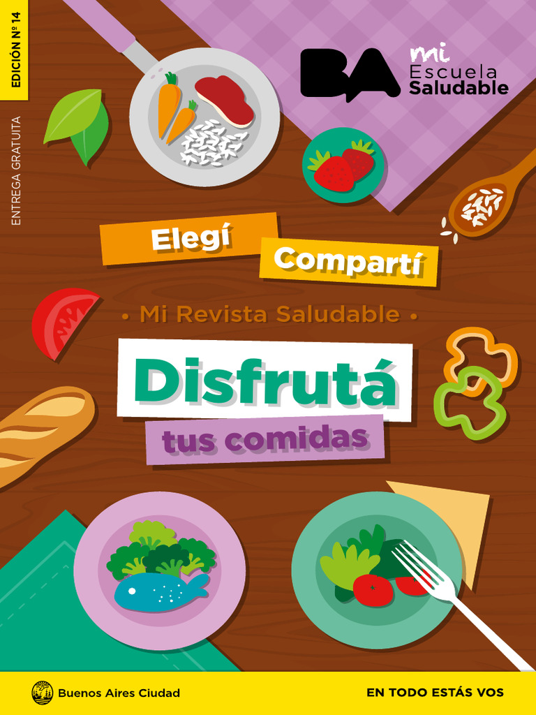 Revista 14. Disfrutá Tus Comidas | PDF | Alimentos | Fruta