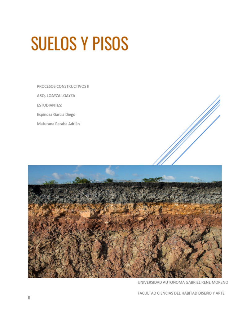 Suelos y Pisos: Definiciones y Tipos | PDF | Suelo | Hormigón