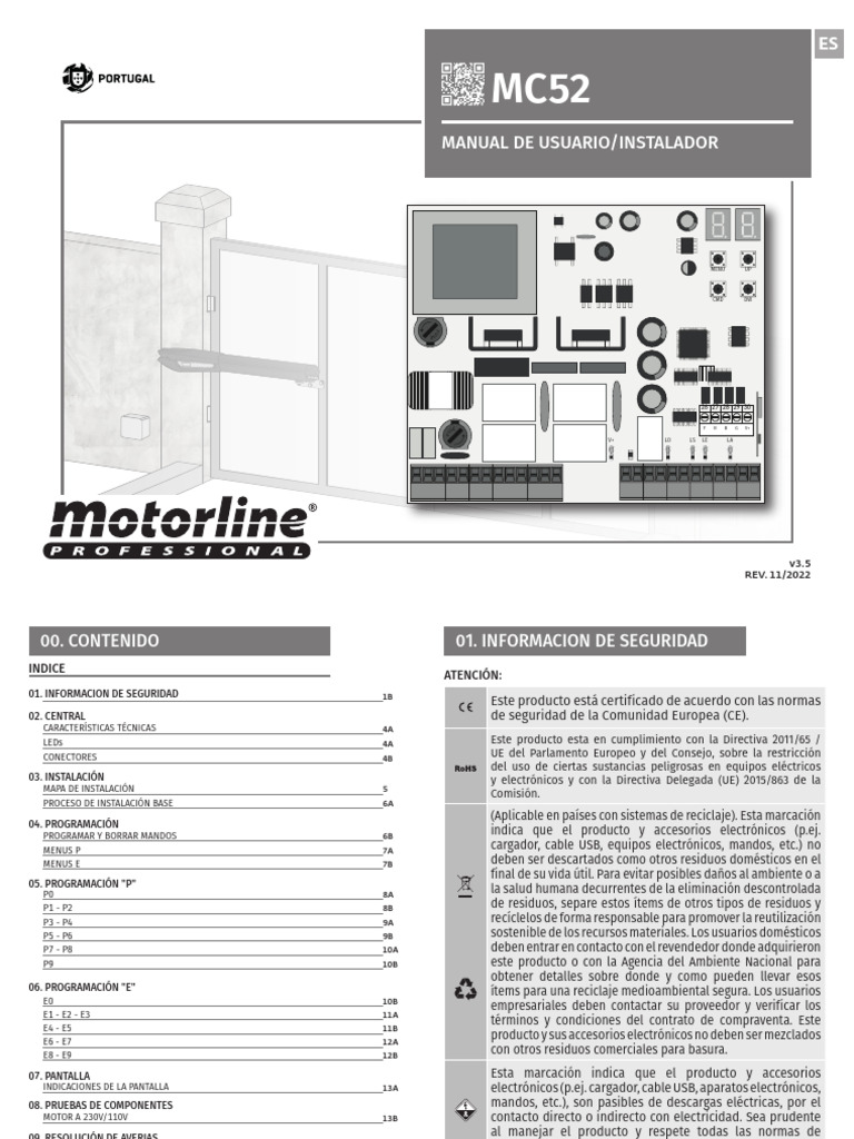 mc52_es (1) | PDF | Ingenieria Eléctrica | Electromagnetismo