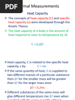 Notes - RP 01 Specific Heat Capacity - AQA Physics GCSE | PDF | Heat ...
