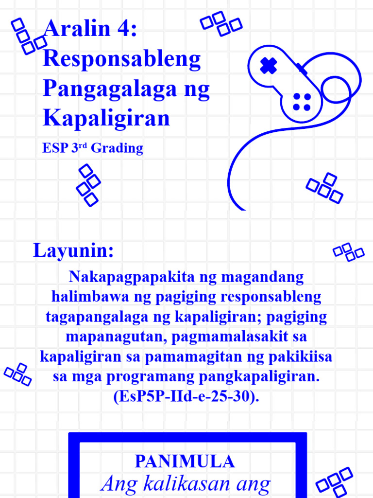 ESP 3rd Q ARALIN 4 | PDF