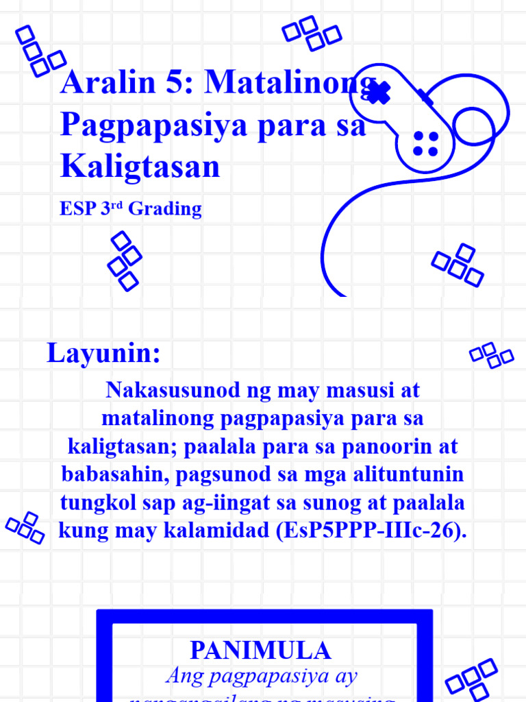 ESP 3rd Q ARALIN 5 | PDF