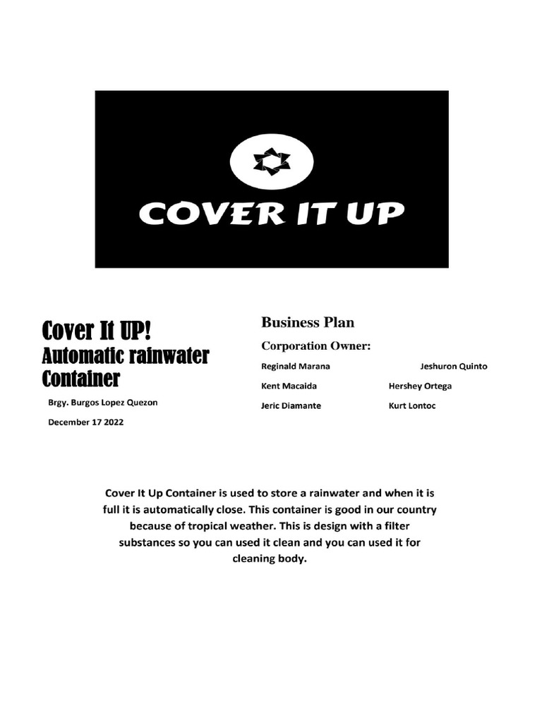 BSCE 3 Group CIU Business Plan | PDF