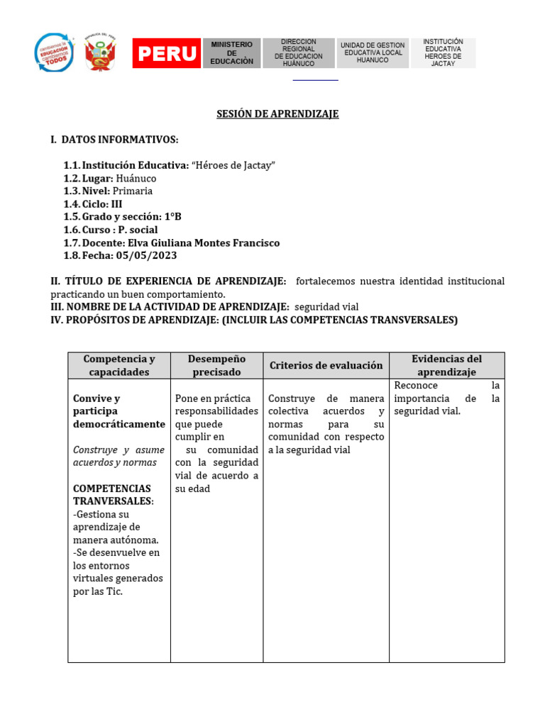 05.05 Actividad de Aprendizaje P. Social | PDF 05.05 Actividad de Aprendizaje P. Social | PDF