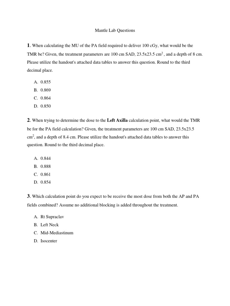 mantle lab questions | PDF