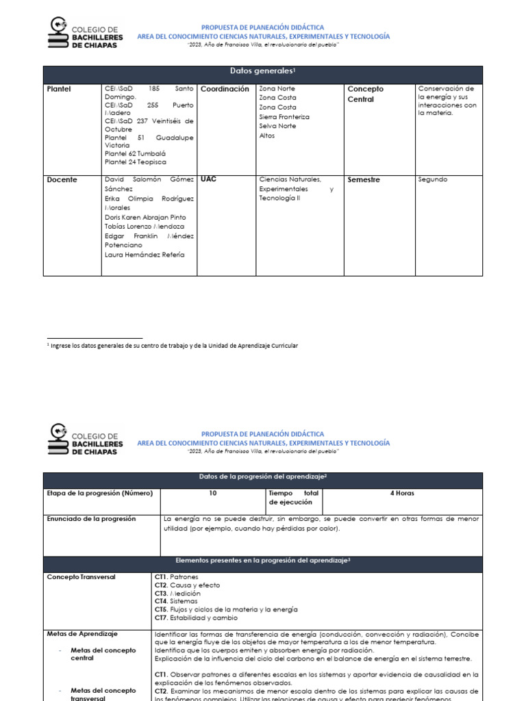 PD CNEyT Conservaciondelaenergia PG10 | PDF