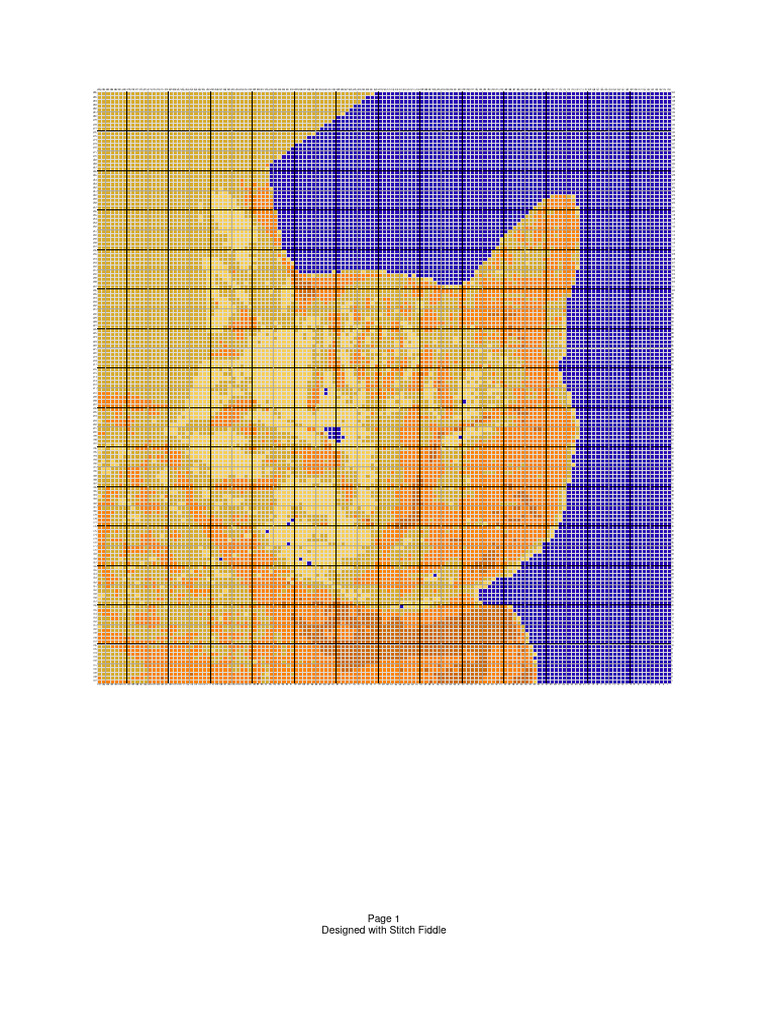 Chart - Stitch Fiddle | PDF