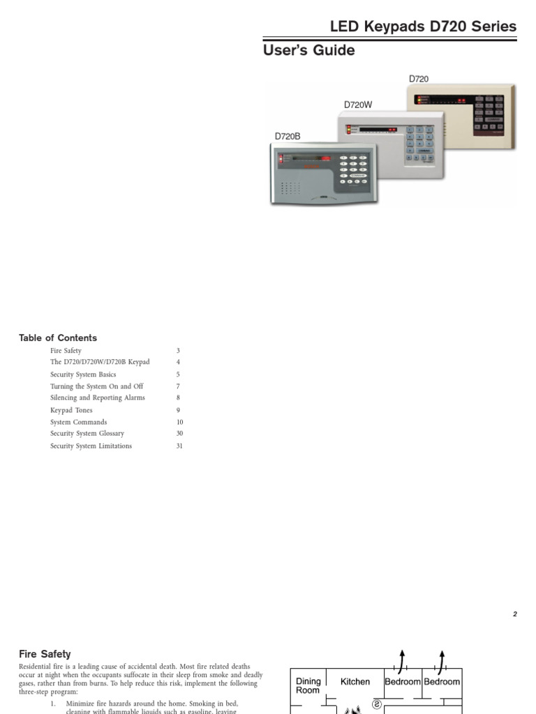Bosch-720-keypad | PDF | Security Alarm | Telephone
