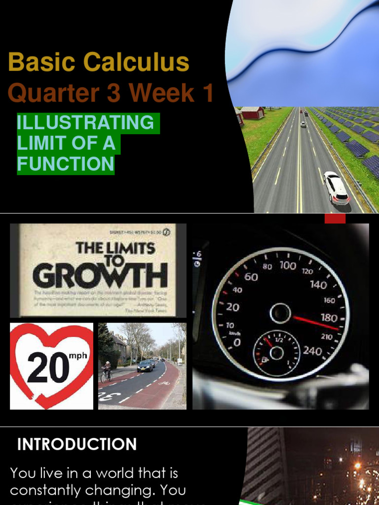 Week1 Limits | PDF | Calculus | Function (Mathematics)