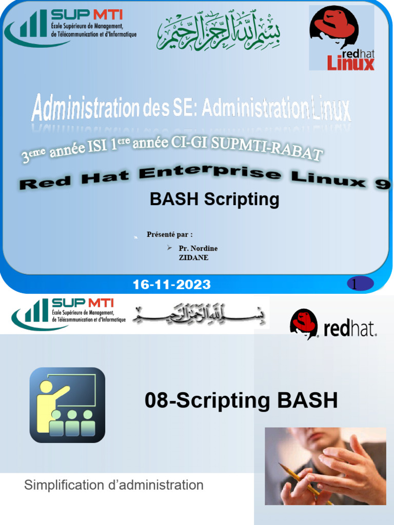 08-Bash Scripting | PDF | Technologie de système d'exploitation | Ingénierie informatique