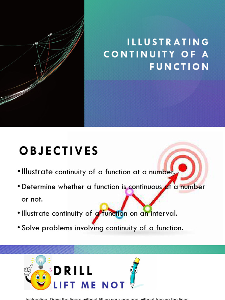 Week3 Illustratingcontinuityofafunction 1 Pdf Function Mathematics Mathematical Analysis