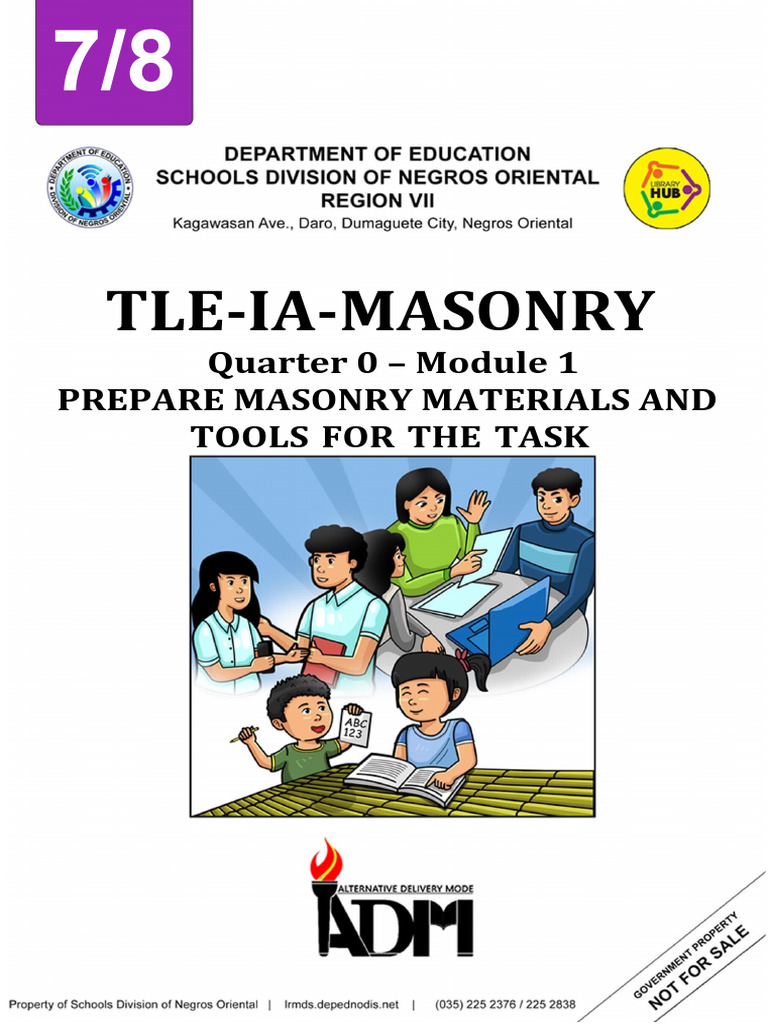 PDF Q0 Masonry 7 8 Module 1 | PDF | Masonry | Brick