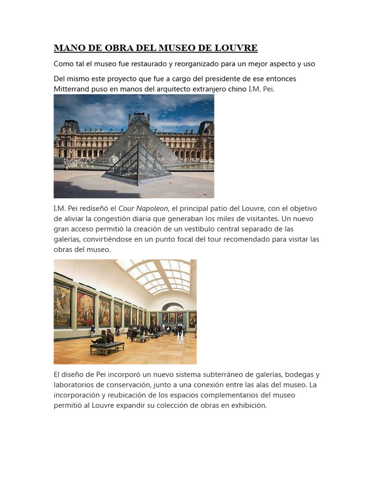 Museo de Louvre | PDF | Museo | Lumbrera