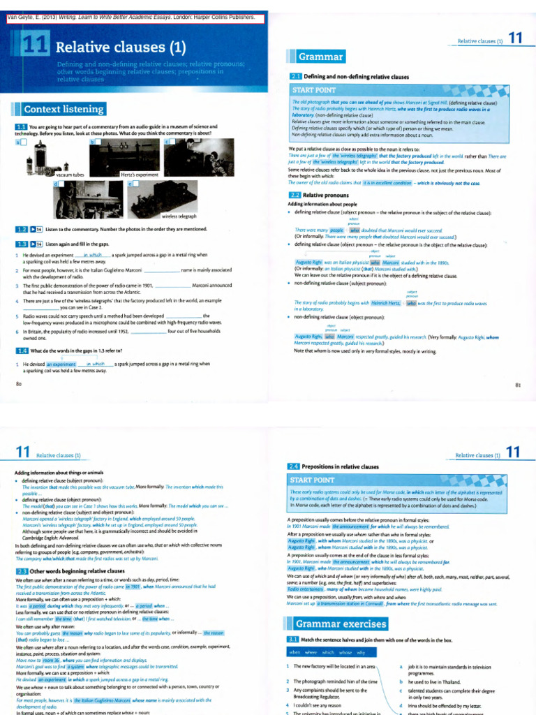 Relative Clauses | PDF