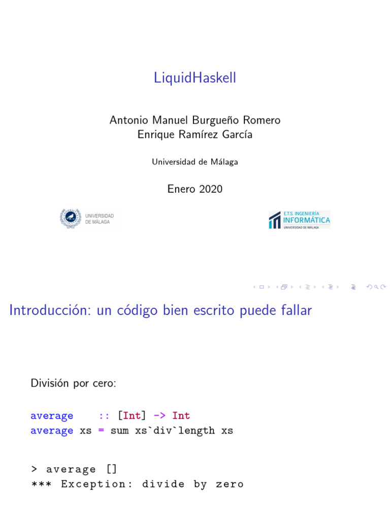 Liquid - Haskell - Presentacion (2) (2020 - 10 - 31 13 - 52 - 47 UTC) | PDF | Función ...