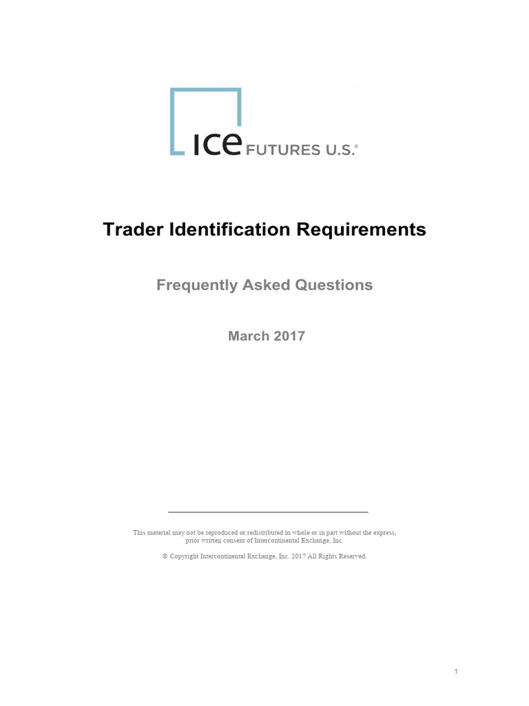 IFUS Trader Identification FAQ | PDF | Algorithmic Trading | Automated ...