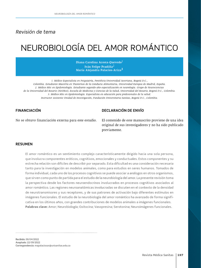 Amor en el cerebro | PDF | Dopamina | Eje hipotalámico pituitario adrenal