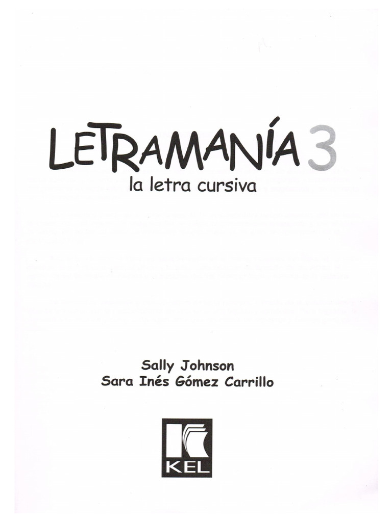 Letramania 3 | PDF