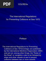 Colreg (1972) | PDF | Traffic | Water Transport
