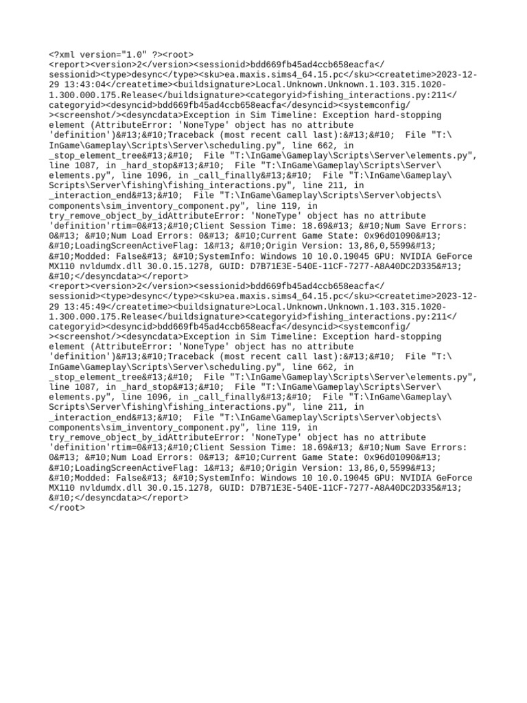 Lastexception 63839551979 | PDF | Microsoft Windows | Computing Platforms