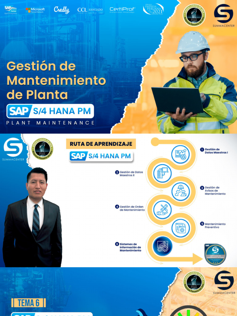 Tema 6 - Sistemas de Informacion (SAP S4 HANA PM - Summa Center) | PDF ...