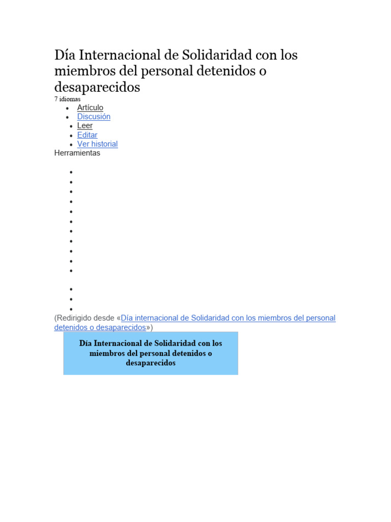 Solidari Dad | PDF | Naciones Unidas | Relaciones internacionales