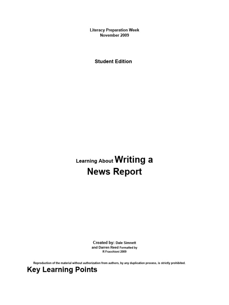 OSSLT StED-Writing A News Report | PDF | Astronauts | Tomato