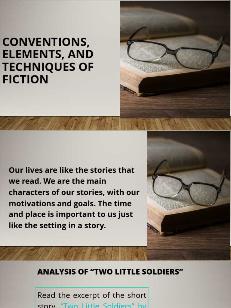 Lesson 1 - Convention, Elements, and Techniques of Fiction | PDF ...