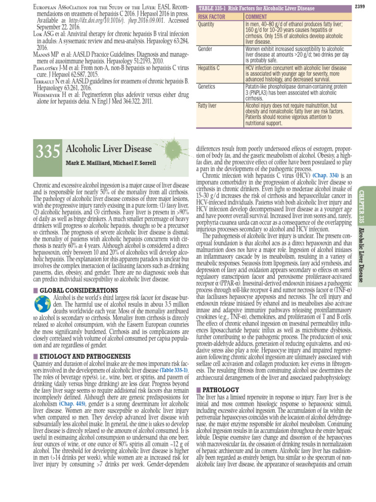 ALD, NAFLD - NASH Harrisons Book | PDF | Wellness | Science & Mathematics