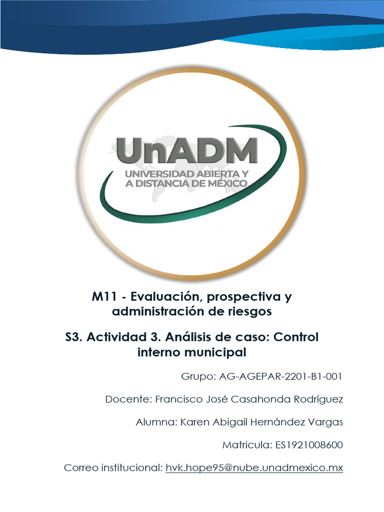 Agepar U1 S3 A3 Kahv | PDF | Gobierno | Gobernancia