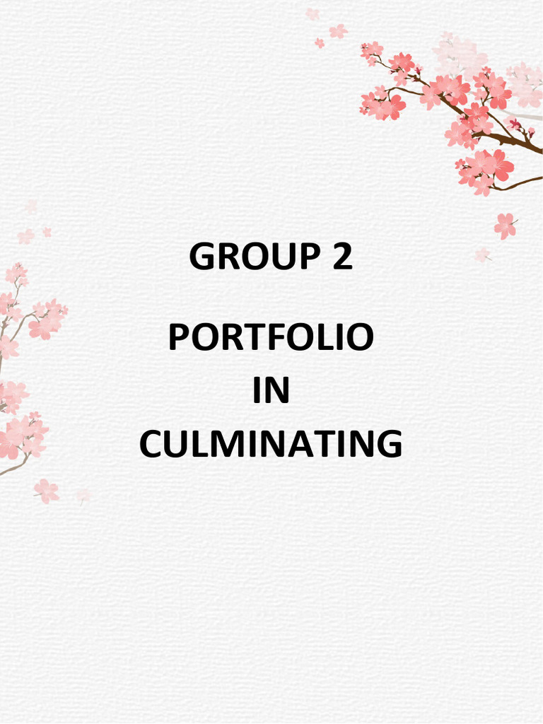 Portfolio in Culminating | PDF | Cooking | Cardiovascular Diseases