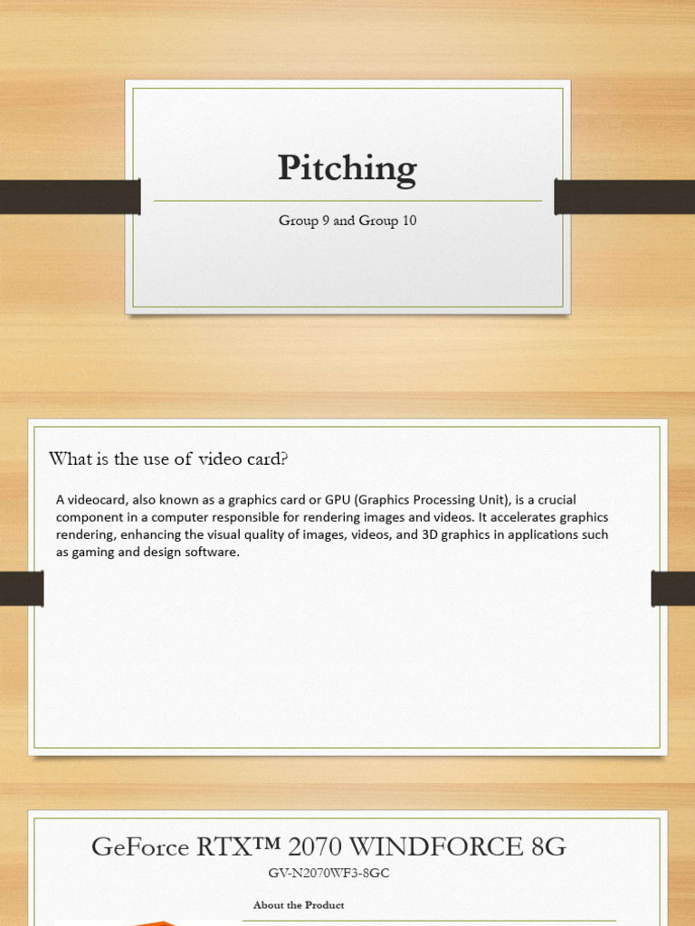 Pitching TEM | PDF | Graphics Processing Unit | Computer Graphics
