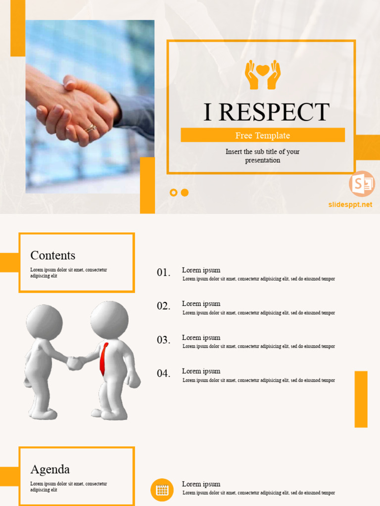 I Respect: Free Template | PDF | Career & Growth