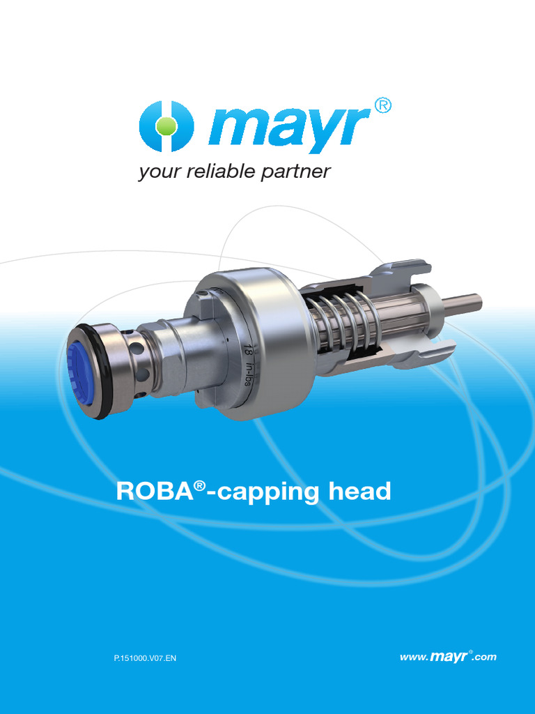 ROBA Capping Head For Bottling Application | PDF