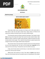 English PSR Paper 2 | PDF | Question | Reading Comprehension