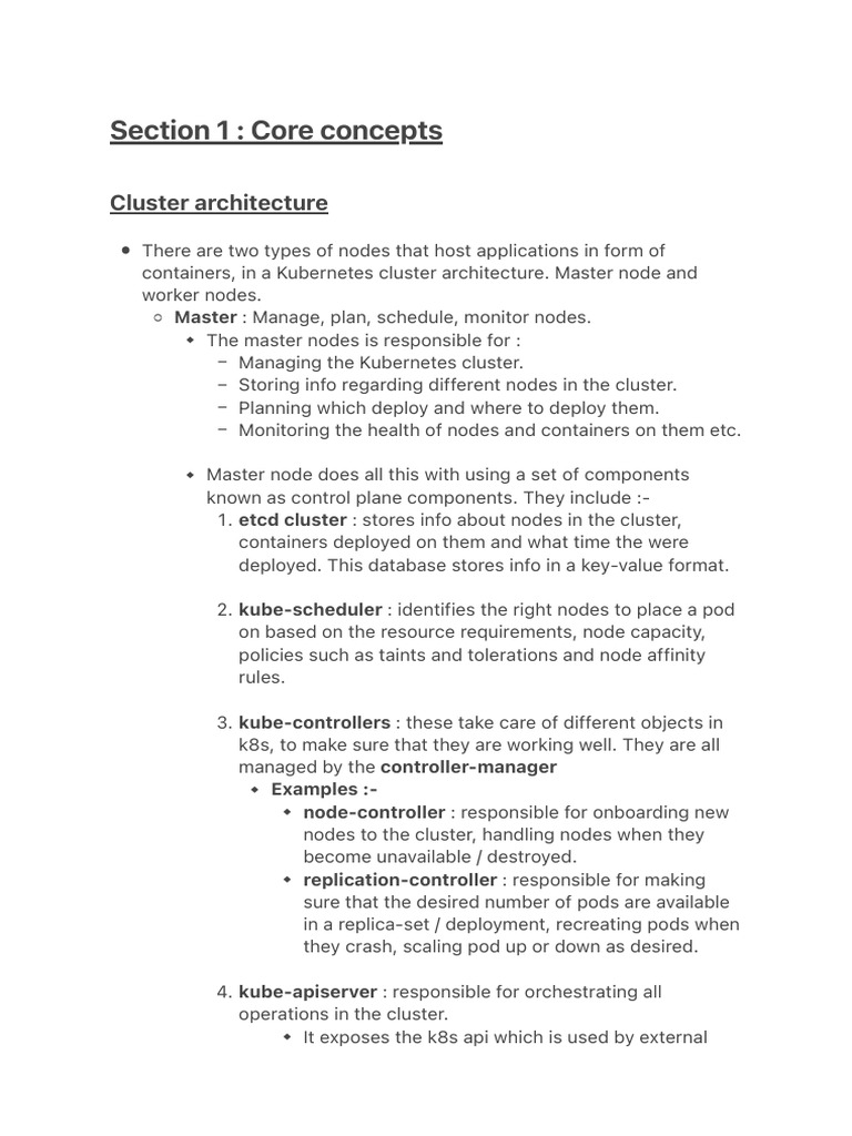 Section 1 Core Concepts Pdf