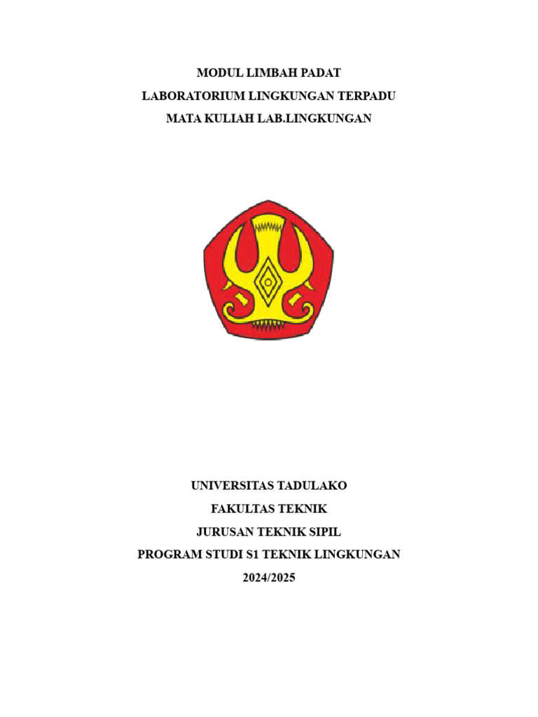 MODUL LIMBAH PADAT | PDF