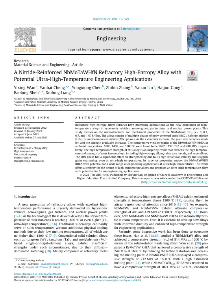 High-Entropy Alloy | PDF