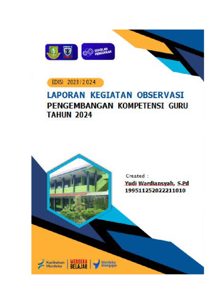 Laporan Observasi Yudi Wardiansyah | PDF Laporan Observasi Yudi Wardiansyah | PDF