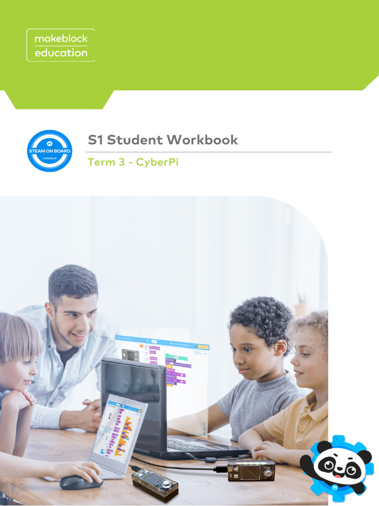 (S1) CyberPi1 T3 Students Workbook | PDF