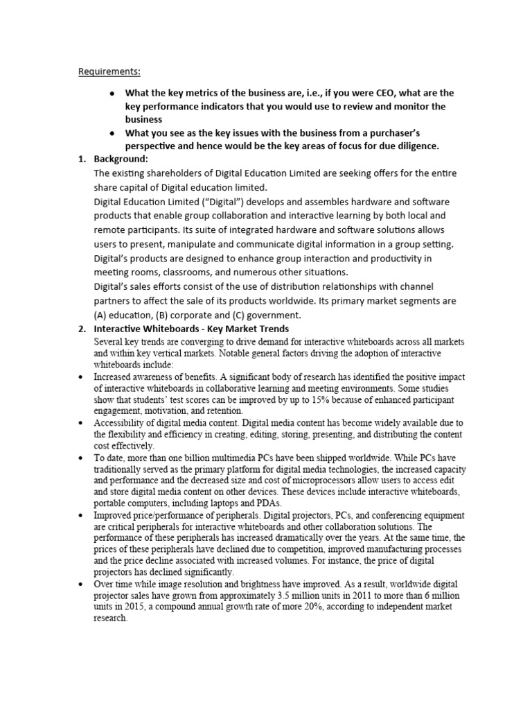 Ma Case Study Pdf Personal Computers Educational Technology