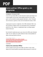 Claves de Office 2021 | PDF | Microsoft Office | Microsoft