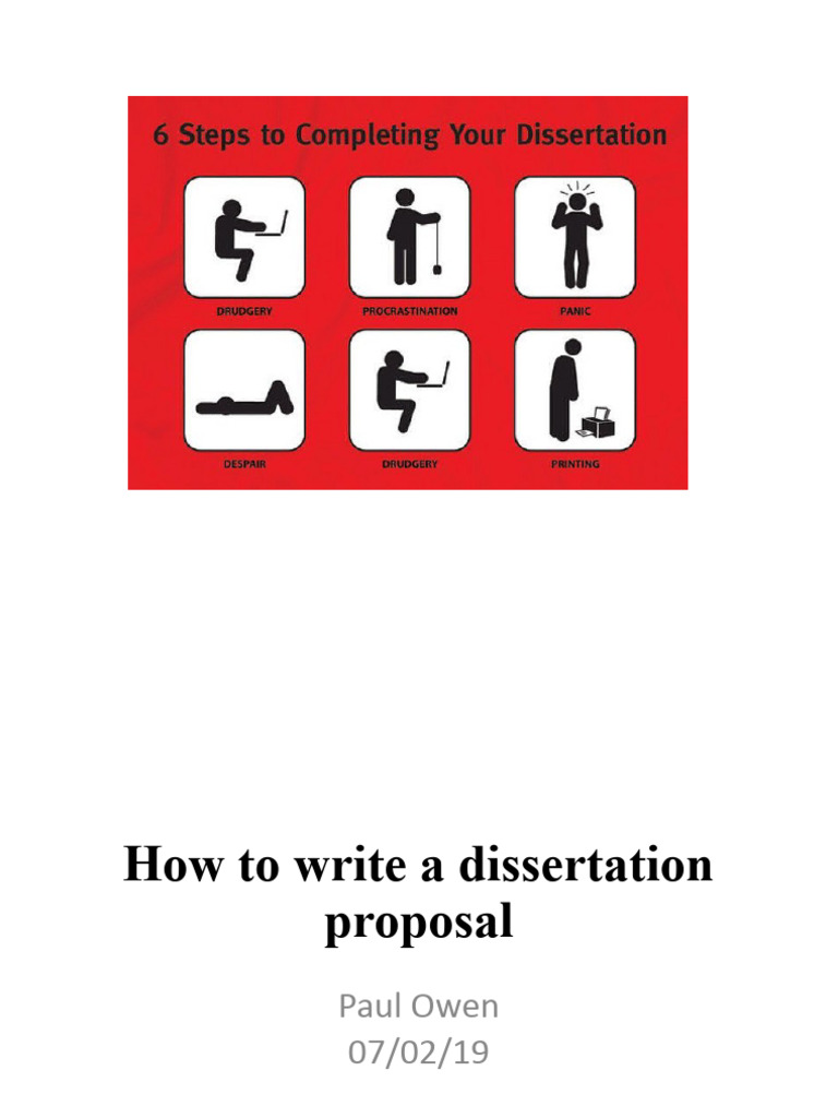 Writing an Effective Dissertation Proposal | PDF | Methodology | Thesis