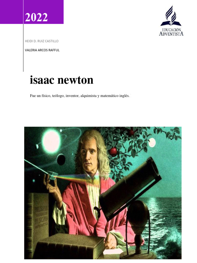 Isaac Newton | PDF | Fuerza | Las leyes del movimiento de Newton