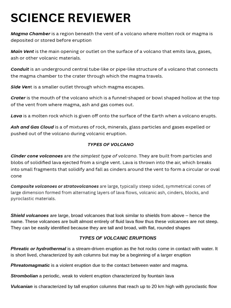 Volcanoes & Geothermal Energy Basics | PDF
