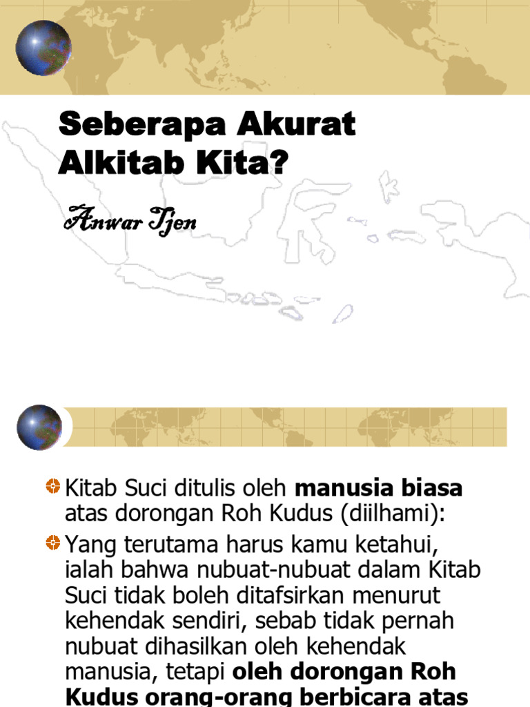 Akurasi Teks Alkitab | PDF
