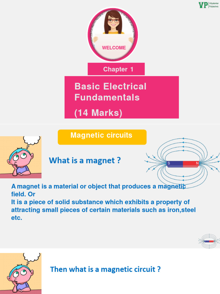 1.magnetic Circuits | PDF | Science & Mathematics