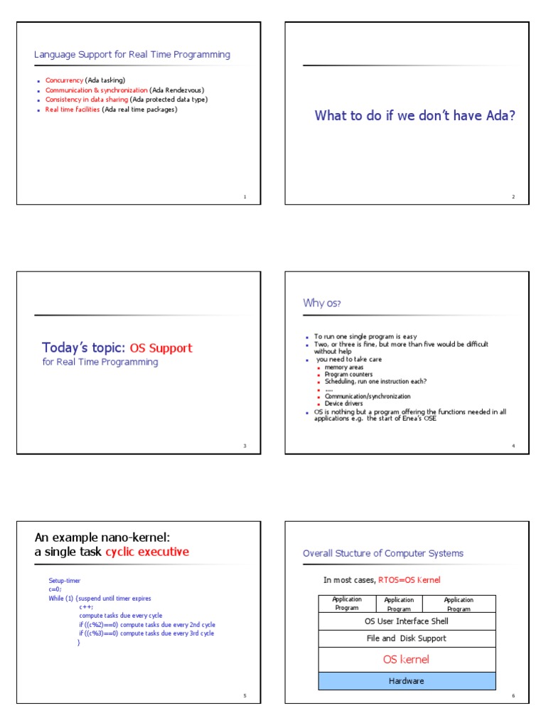 Rtos | PDF | Scheduling (Computing) | Thread (Computing)