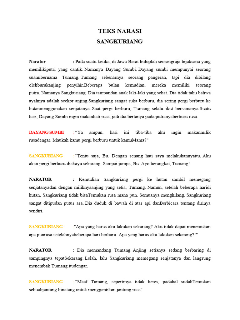 Teks Narasi | PDF