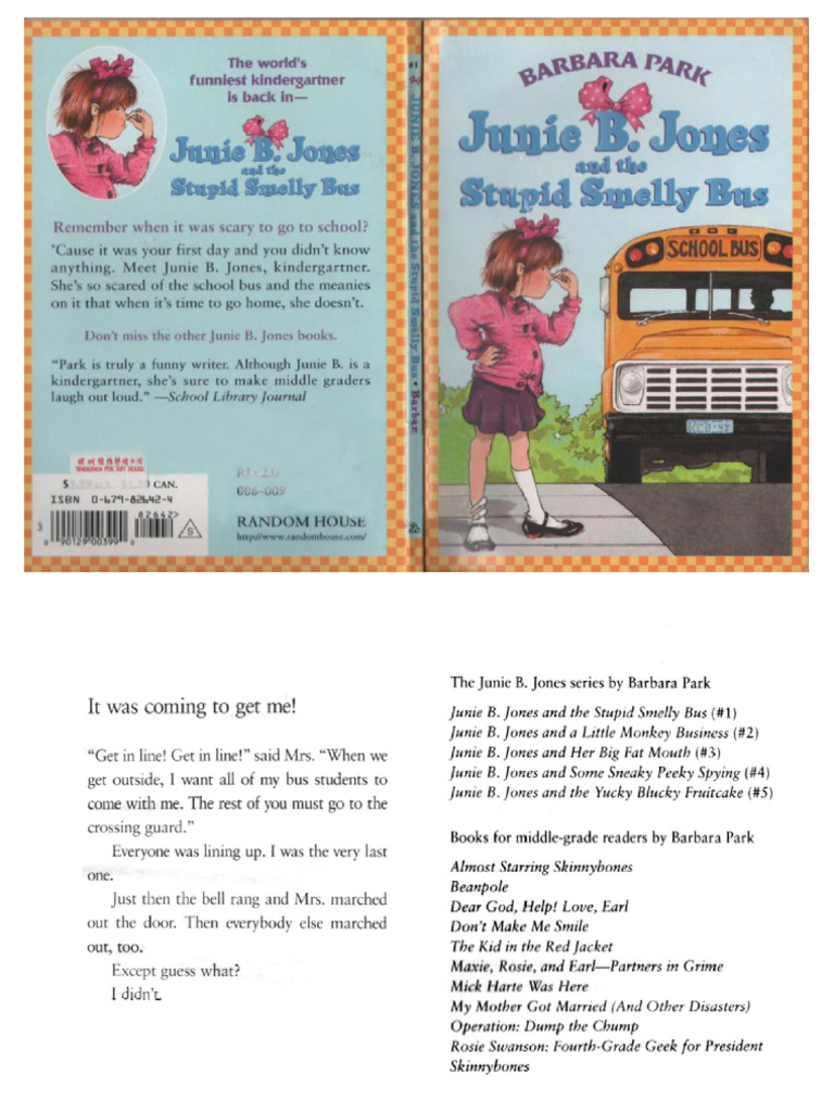 01 Junie B. Jones and the Stupid Smelly Bus扫描版 | PDF